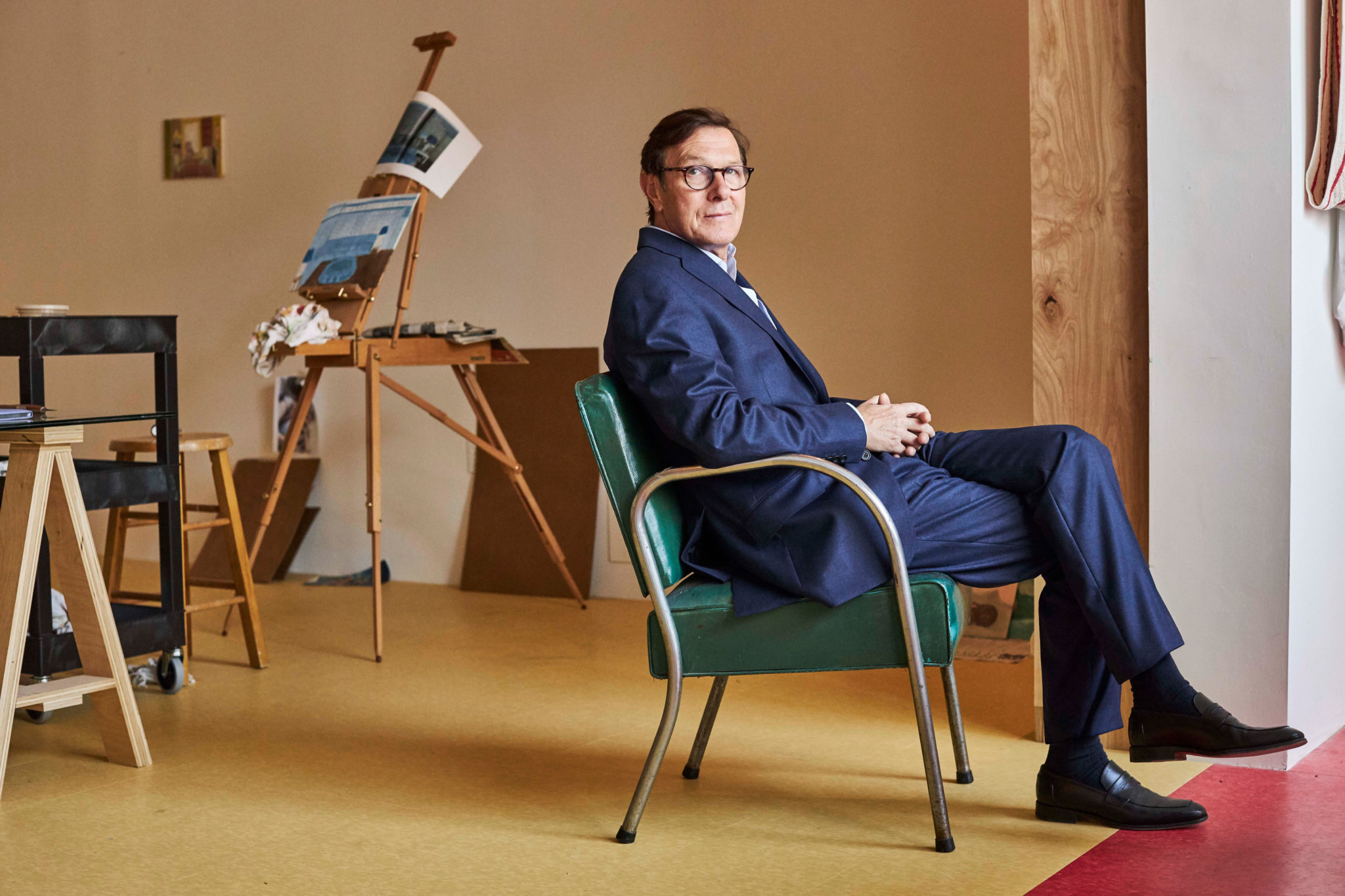 Craig McDean, Hugo Guinness, Bradley Wright-Phillips, Alan Linn in New York